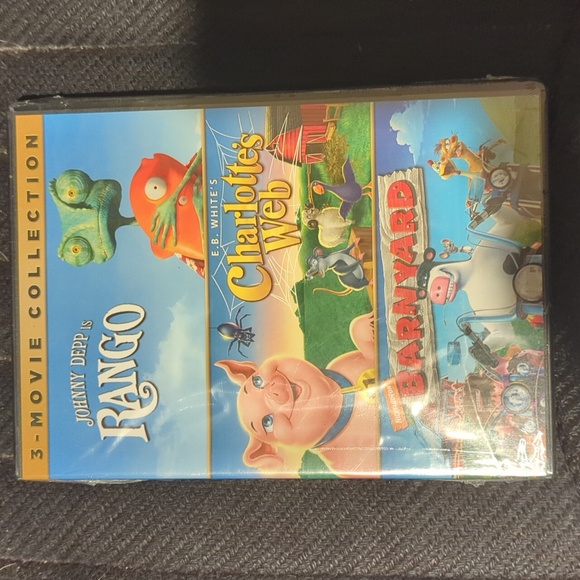 Media | Charlottes Web Barnyard Rango Dvd 211 | Poshmark